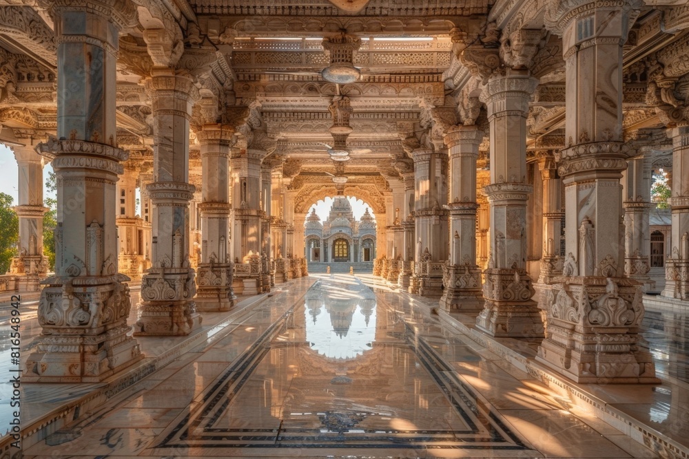 Exploring the Temples of Lord Krishna in Mathura City Stock Photo ...
