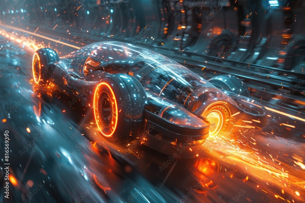 Time travel machine, Futuristic time travel machine, A high tech ...