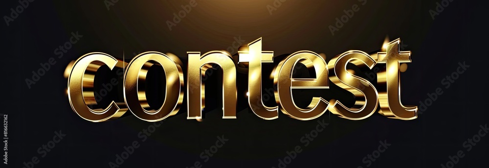 prize AI Concept confetti dark winner award. Cup background golden ...