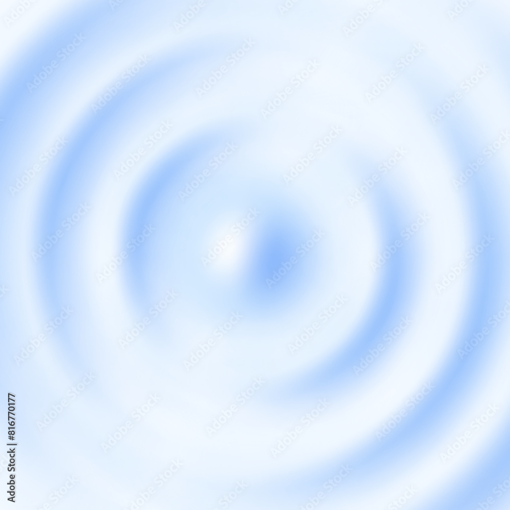 Water drop wave splash effects. Realistic water ripple. Sound waves ...