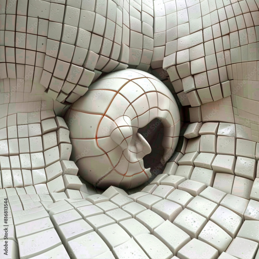 Psychedelic Line optical illusion Patterns. the abstract designs play ...