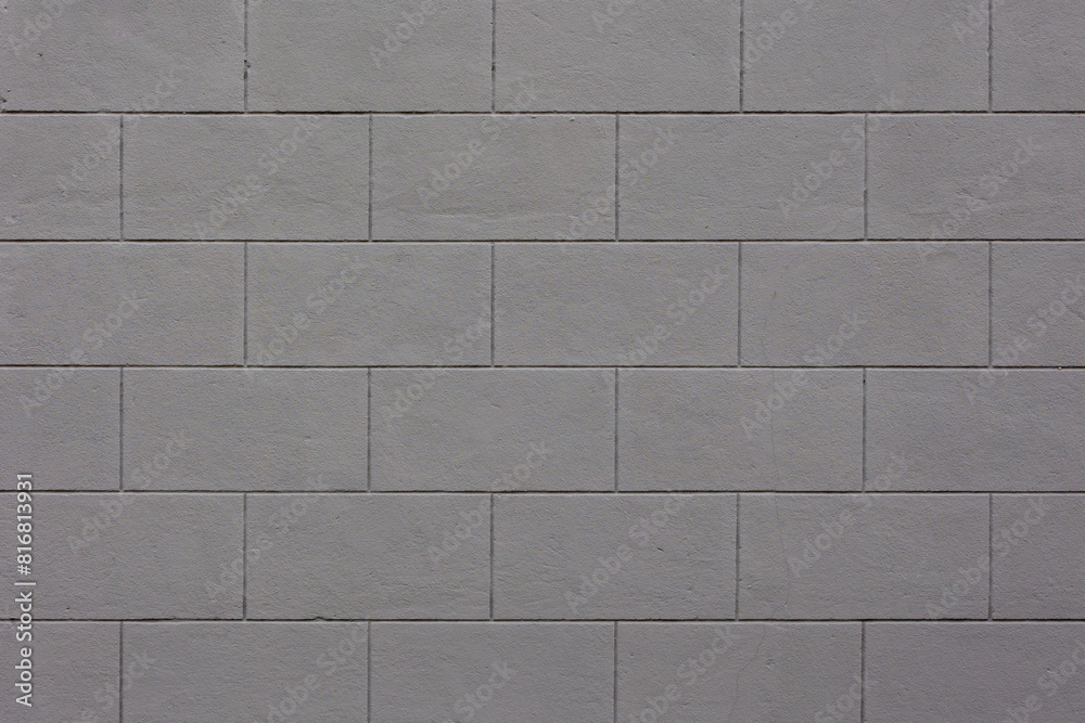 Classic vintage grey large brick background, Abstract geometric pattern ...