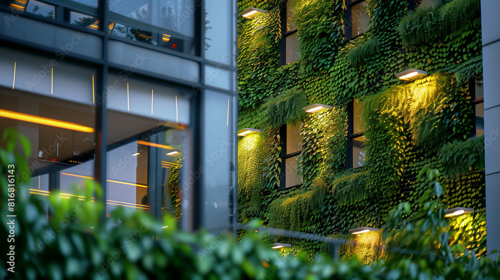 Innovative Green Building Design: Eco-Friendly Office with Vertical ...