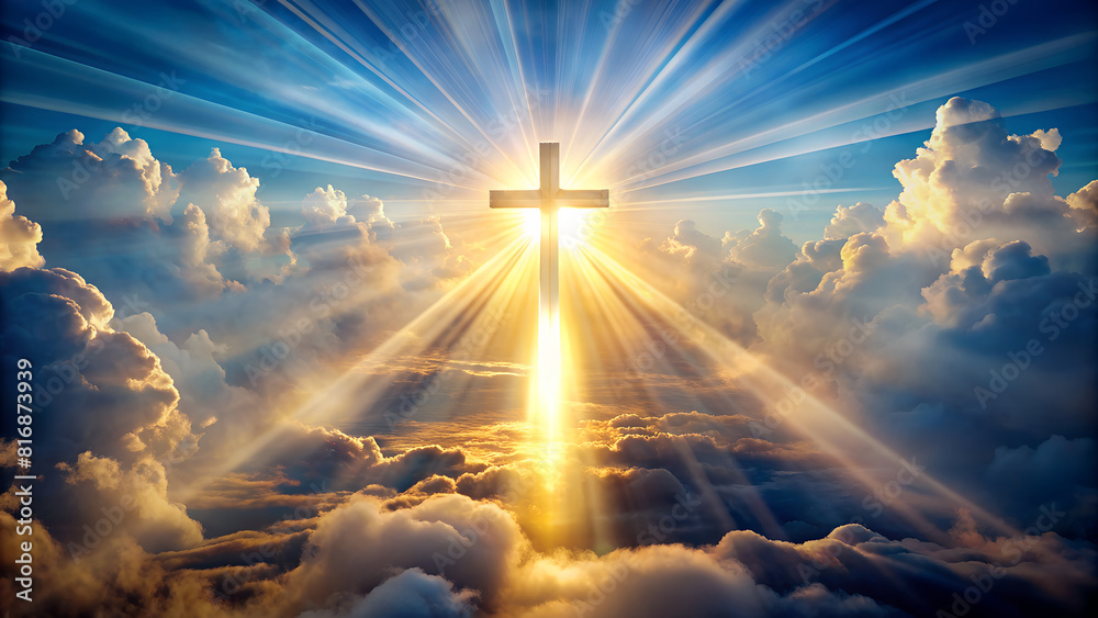 God light in heaven symbolizing divine presence, truth, spiritual ...