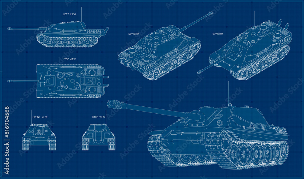 German medium tank during World War II. Armored vehicles of Germany ...