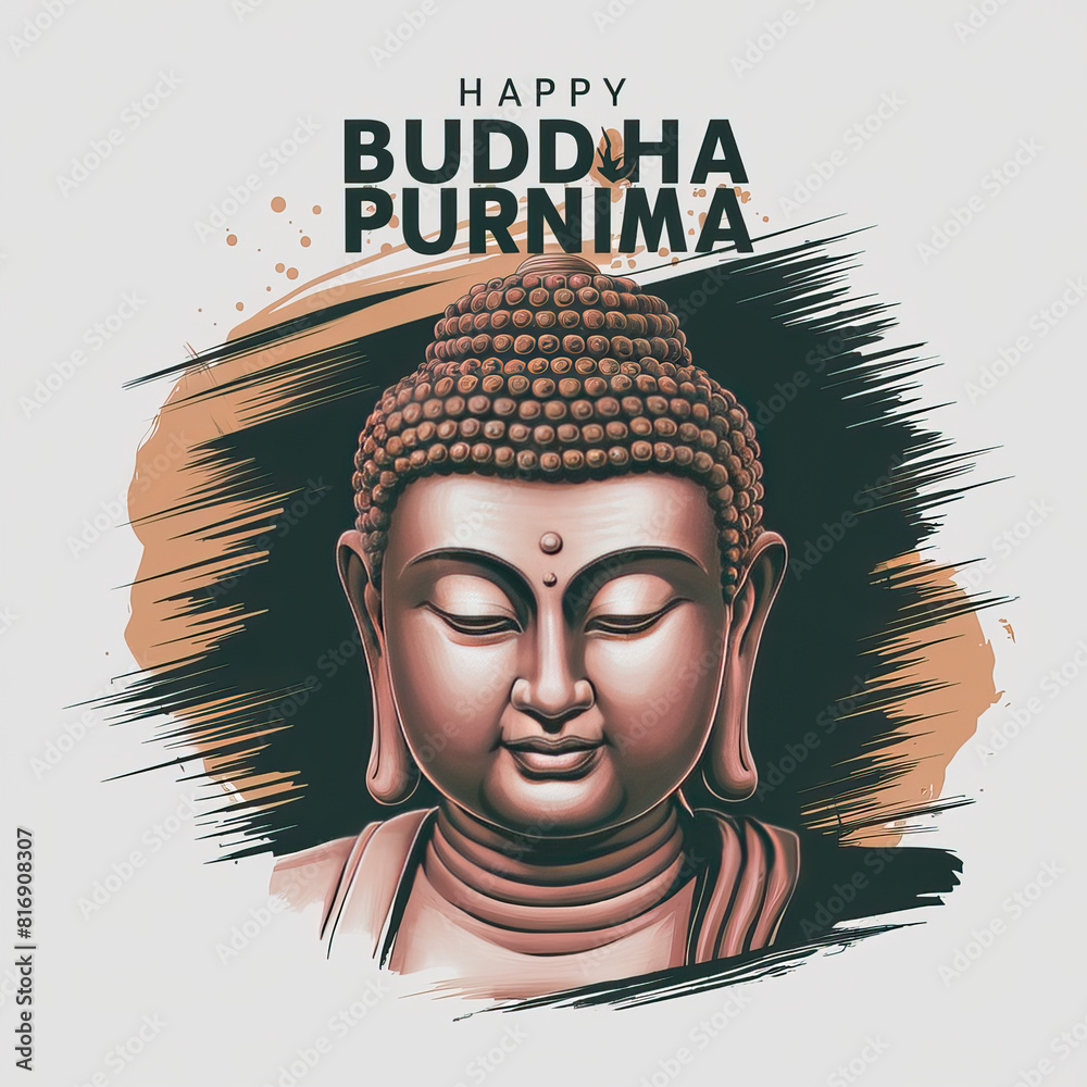 Buddha Purnima, Social Media Poster, Vesak day, Buddha Purnima poster ...
