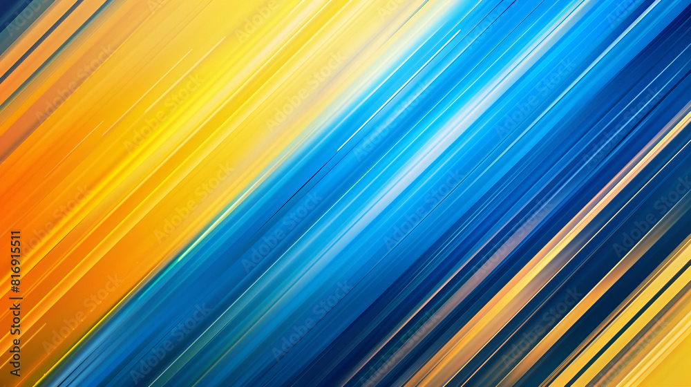 Abstract and multi-colored background of alternating stripes of yellow ...