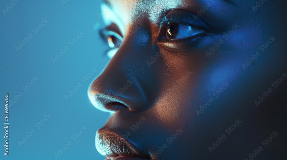 Skin lightening system side view System for safer skin lightening Scifi ...