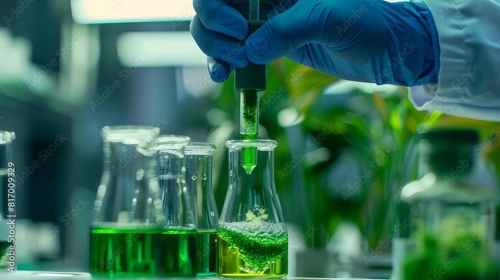 Bioplastic product testing side view, evaluating durability and ...