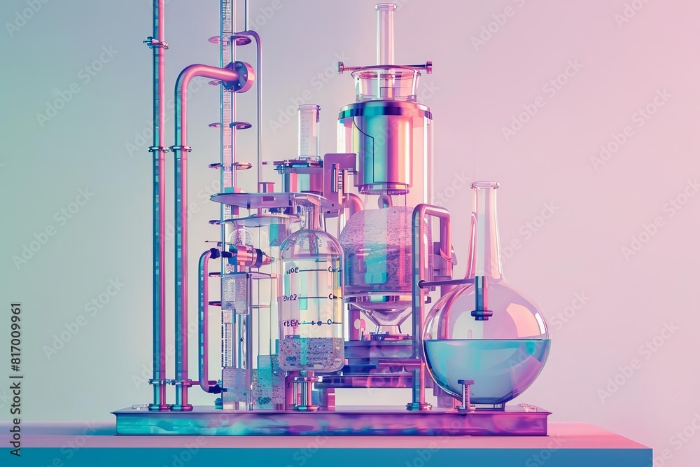CO2 conversion lab side view, turning carbon dioxide into fuel ...