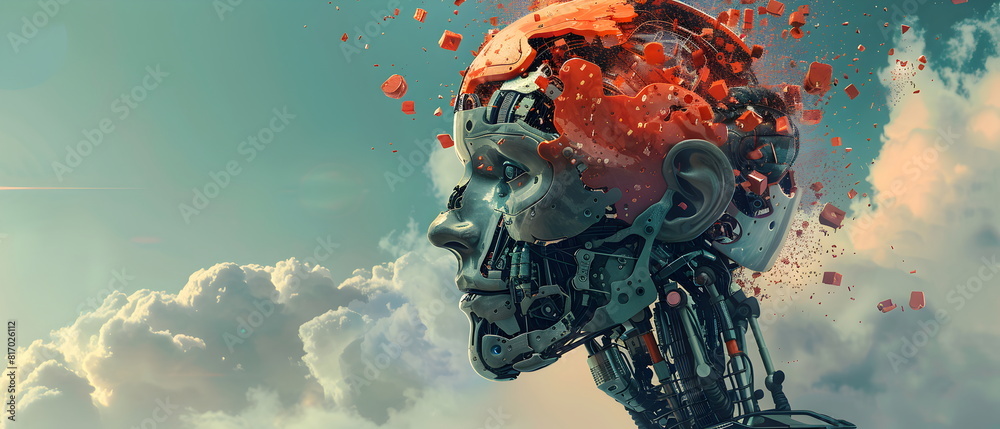 Foto de Fear of Artificial Intelligence, Image showing concern about ...