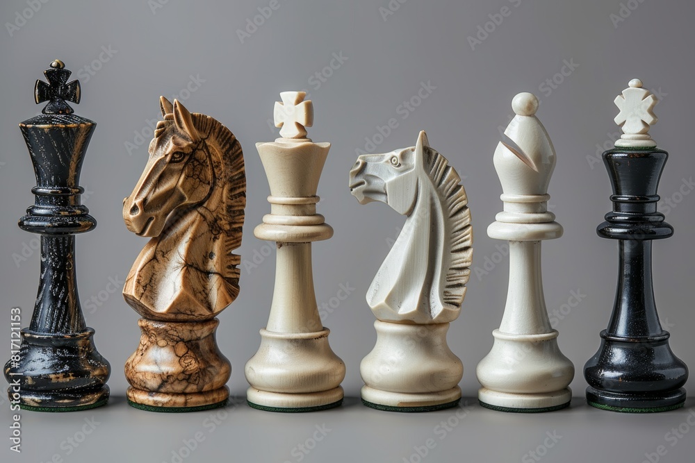 Evolution of Chess Pieces: A Study of Textures and Materials from Wood ...