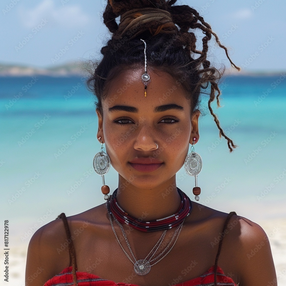 photo of an beautiful mixed race light skin beautiful brown eyes ...