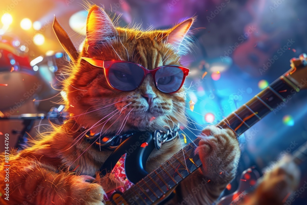 Get ready to rock with a chart-topping rockstar cat sensation ...