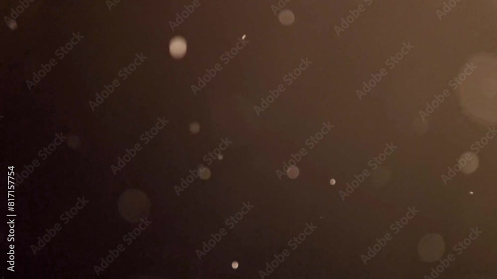 Blur dust particles animation on black background 4k footage, blur ...