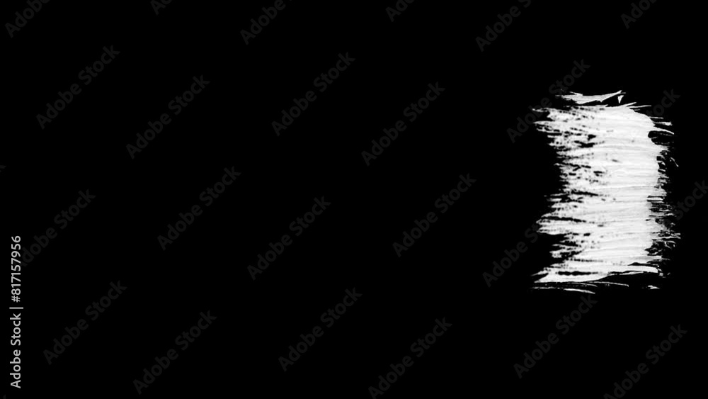 Paint splash animation alpha animation, paint brush stroke for titles ...