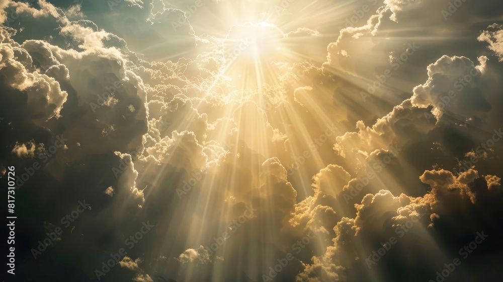 God light in heaven symbolizing divine presence, truth, spiritual ...