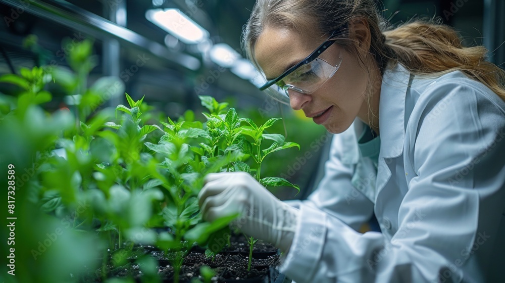 Highlight the global scope of plant breeding research, with scientists ...