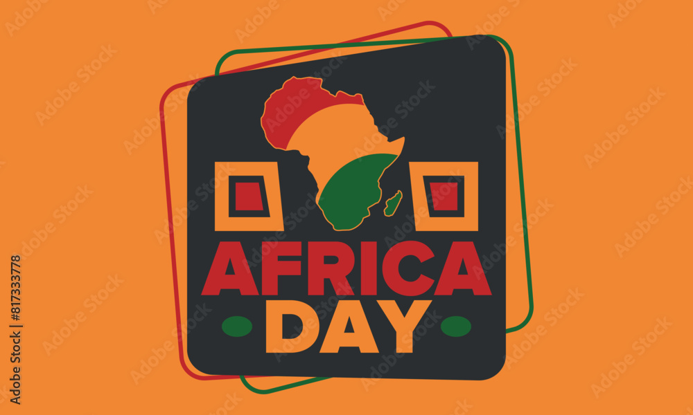 Africa Day. Happy African Freedom Day and Liberation Day. Celebrate ...