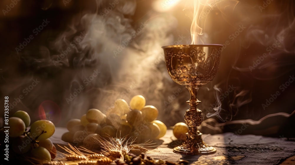 Experience the sacred act of communion as you partake in the Holy Grail ...