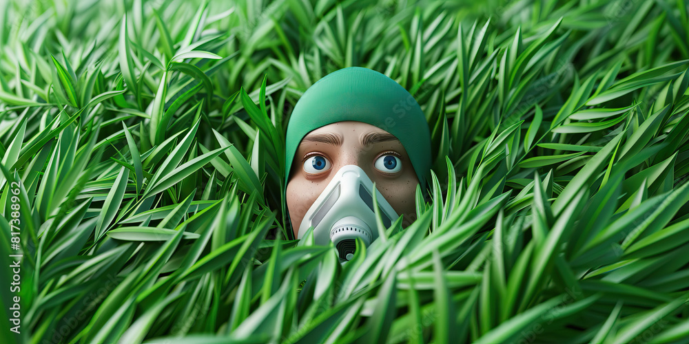 Breathing Easy: An Athlete Practices Their Sport, Breathing Easily ...