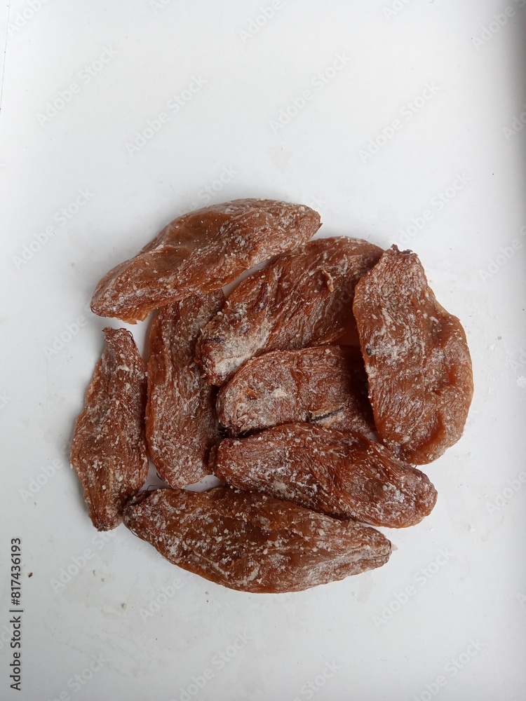 Photo asam Jawa or asam Sunti With a white background. Asam Sunti ...