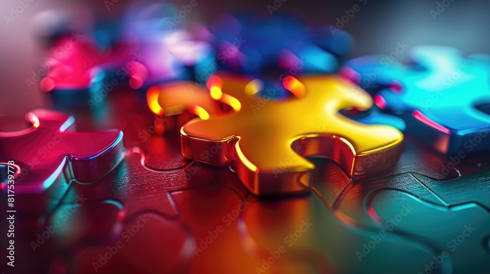 Puzzle as a symbol of the autism spectrum Family Support: Imagery ...