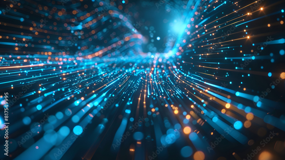 wallpaper of technology for sending and exchanging information or flow ...