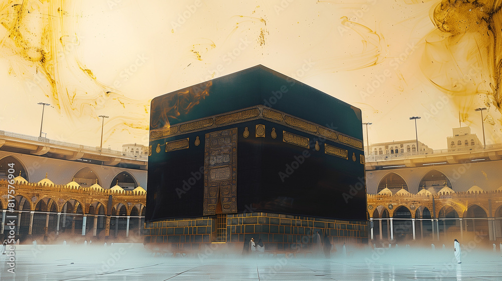 Kaaba in mecca Hajj Stock Photo | Adobe Stock