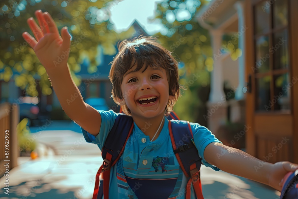 First Day of School Excitement: Images capturing the joy and ...