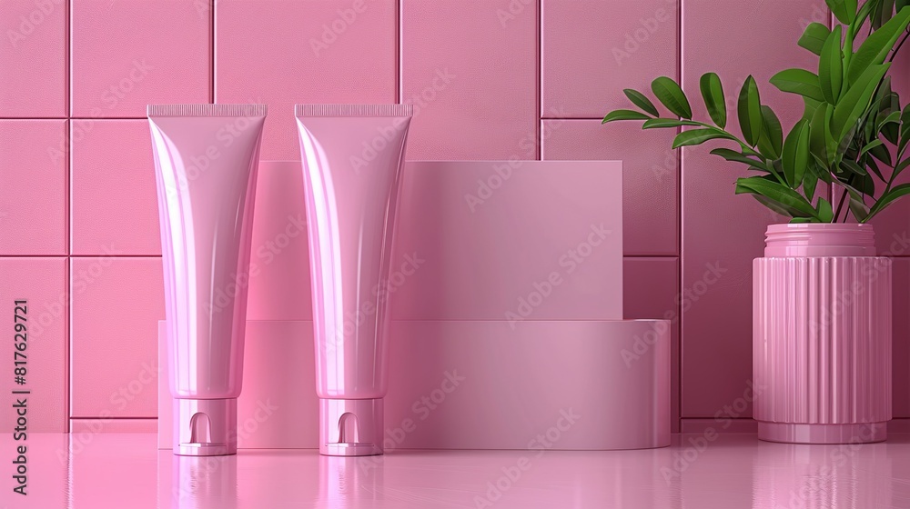 Package Mock-UP, Tube Packaging Mock-Up, Ideal for presenting packaging ...