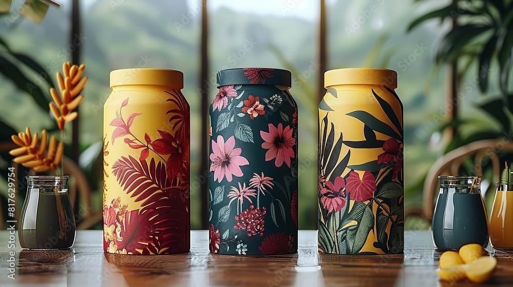 Package Mock-UP, Vintage Packaging Mock-Up, Used for showcasing retro ...