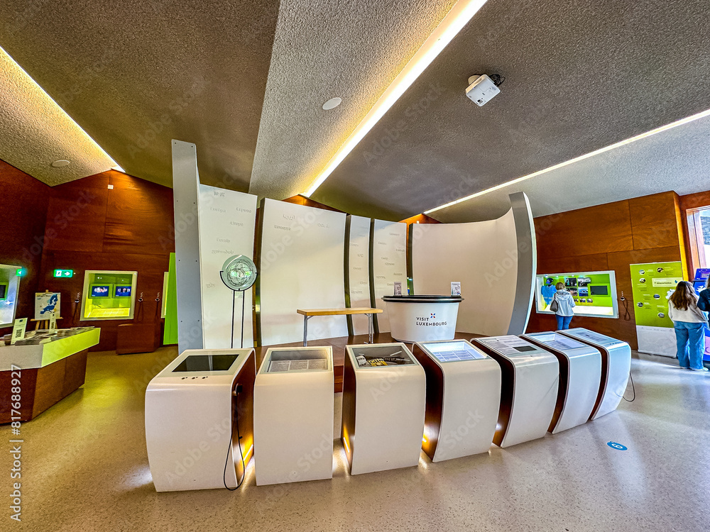 Schengen - May 3, 2024: The area is named after the 1985 Schengen ...