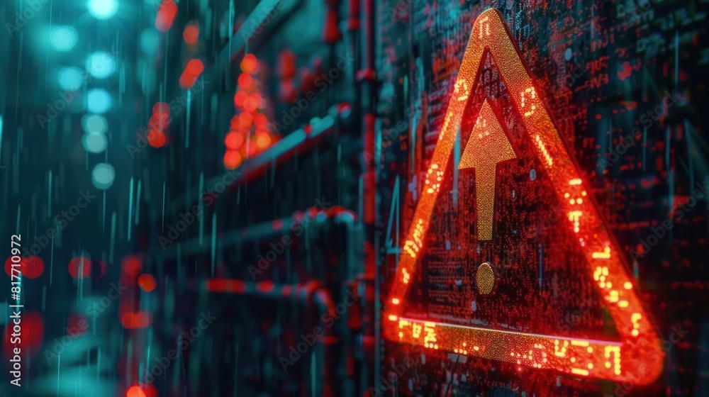 Caution signs indicate potential hazards with digital technology ...