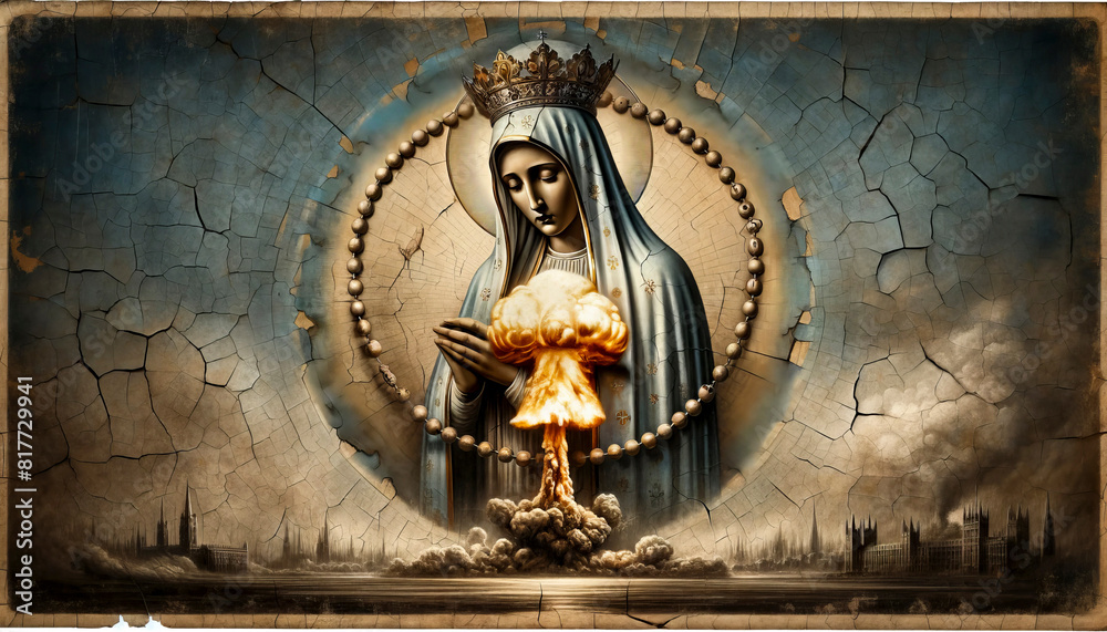 The Rosary's Power: Our Lady of Fatima with the message of praying the ...