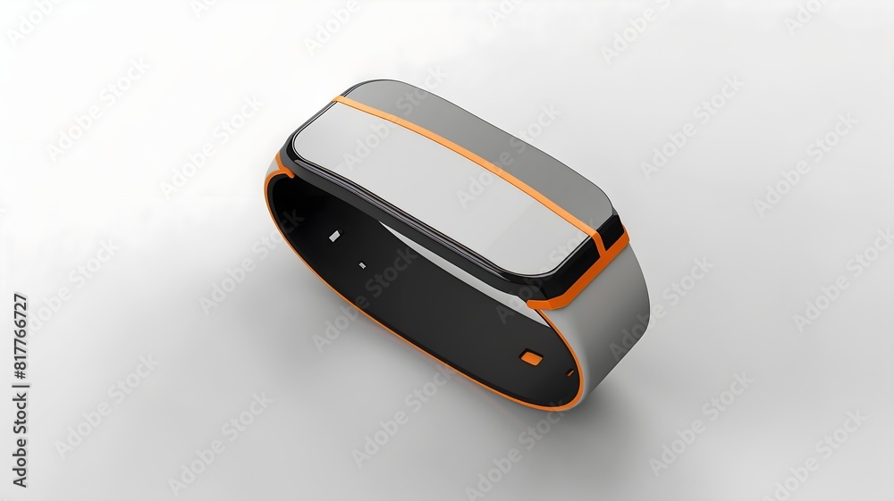 A compact wearable GPS device seamlessly integrated into a stylish ...