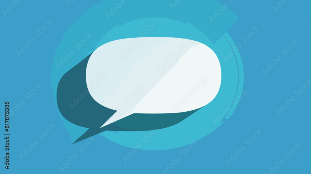 Silhouette rounded rectangle callout for speech vector Stock Vector ... Silhouette rounded rectangle callout for speech vector Stock Vector ...