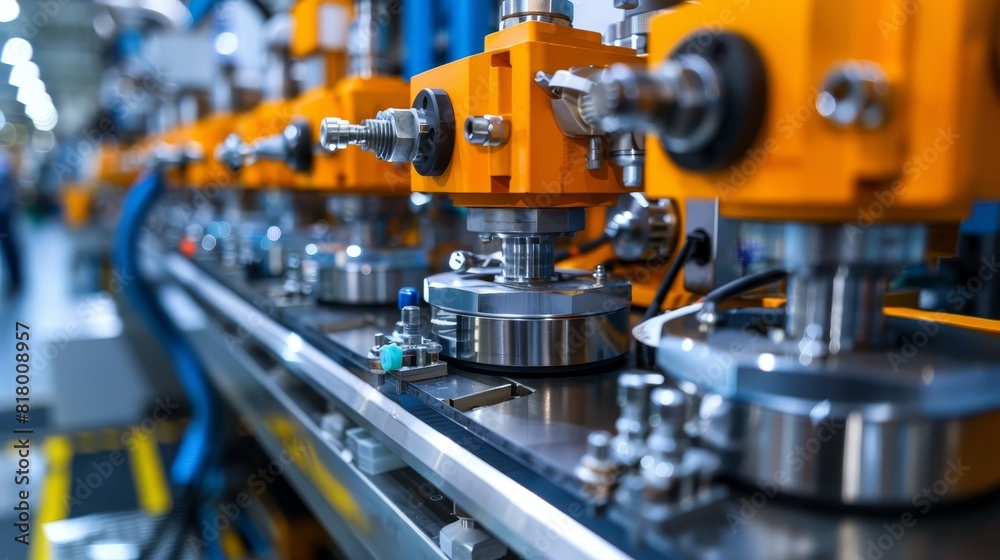 Specialized machinery calibrating and testing household appliances to ...