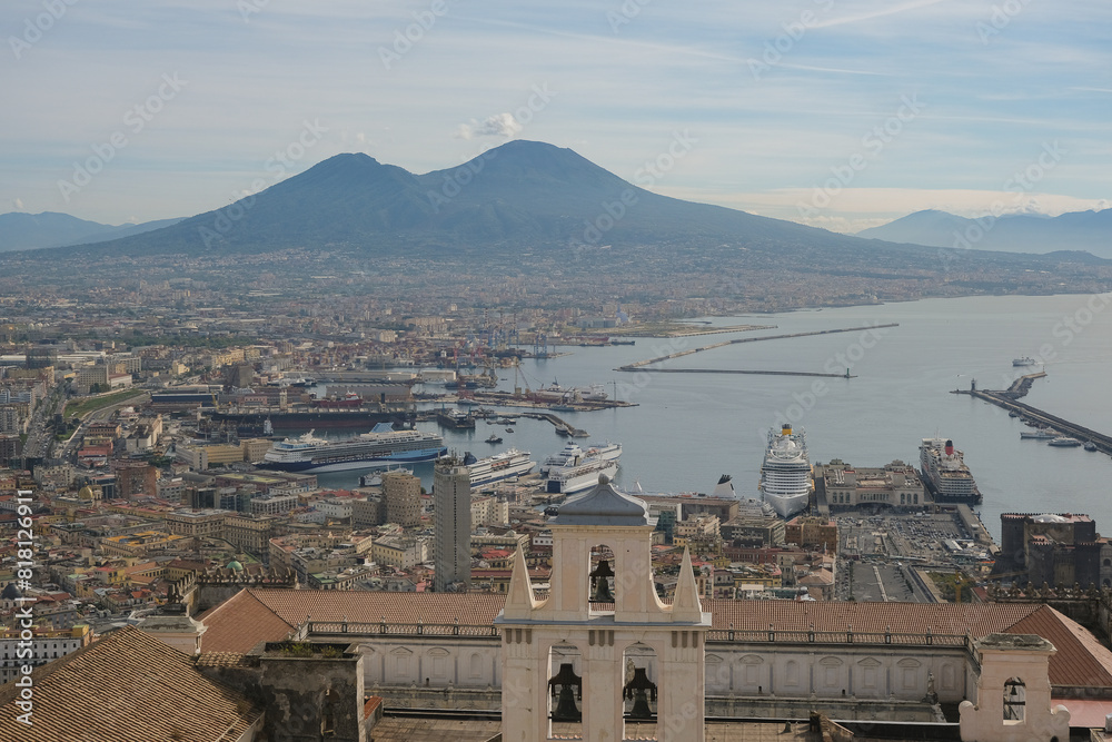 Picturesque panoramic scenic narrow alleys with traditional cobblestone ...