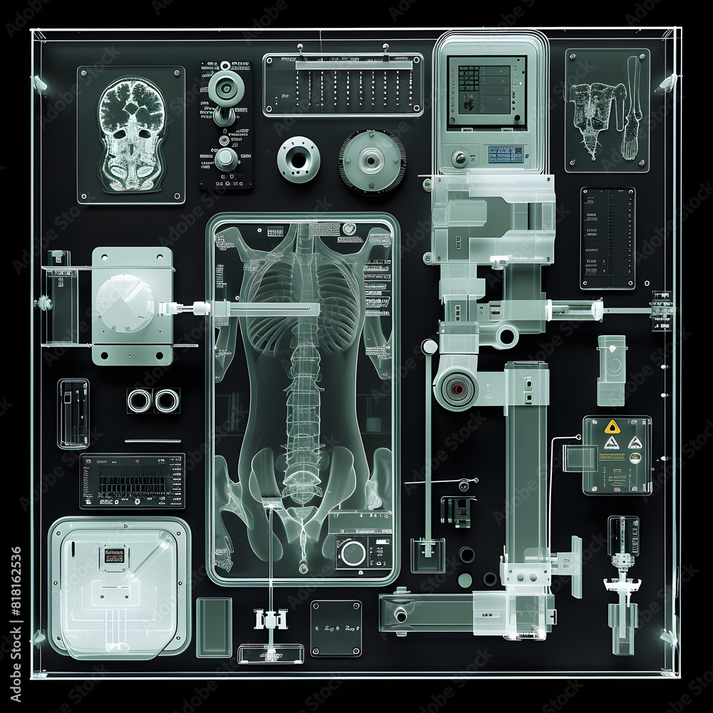 Internal Mechanism and Structure of an Advanced Medical X-ray Machine ...