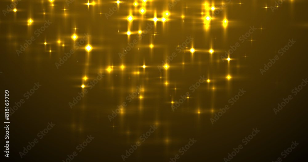 Shiny glittery fairy dust falling sparkles animated bg. Magical outer ...