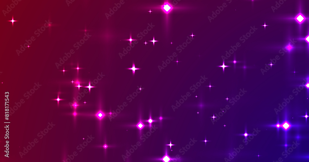 Vertical smooth slowly falling star particles fairy dust bg. Magical ...