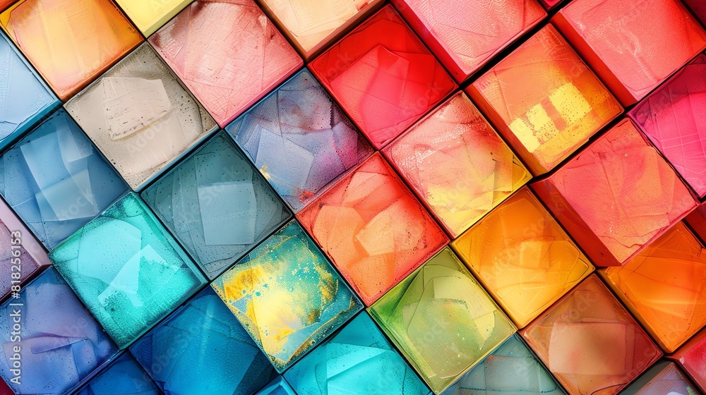 perovskite solar cell flat design top view advanced water color ...