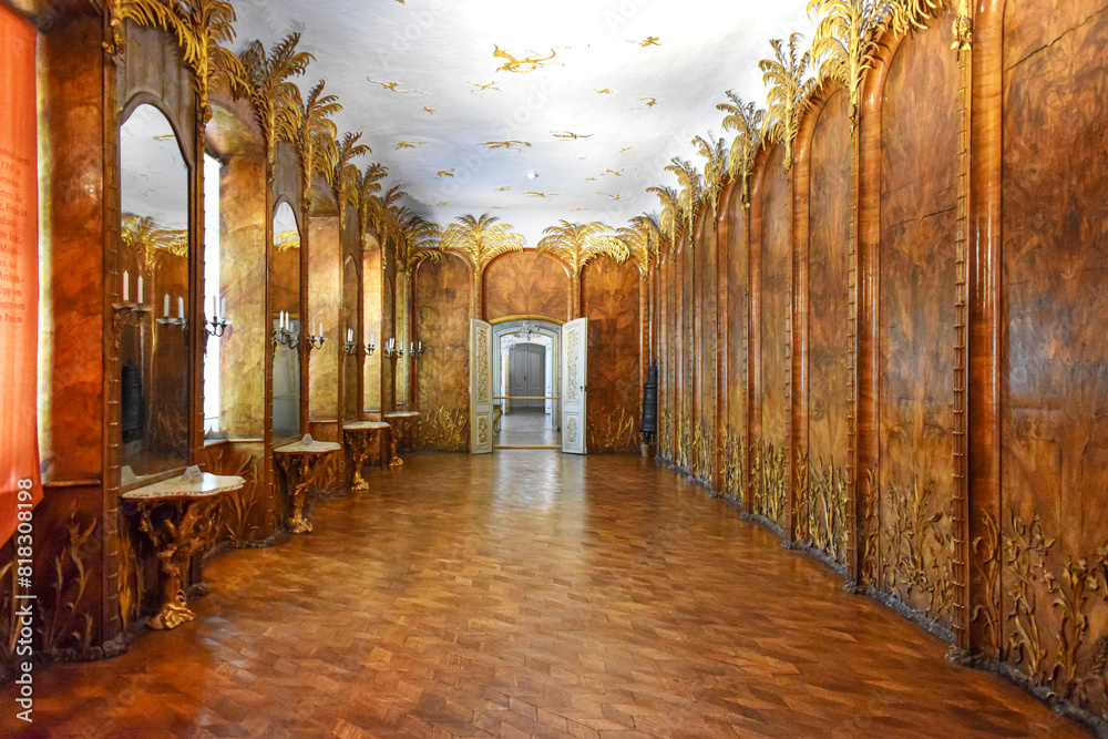 Bayreuth, Bavaria, Germany - May 9, 2024: Castle hall rococo interior ...