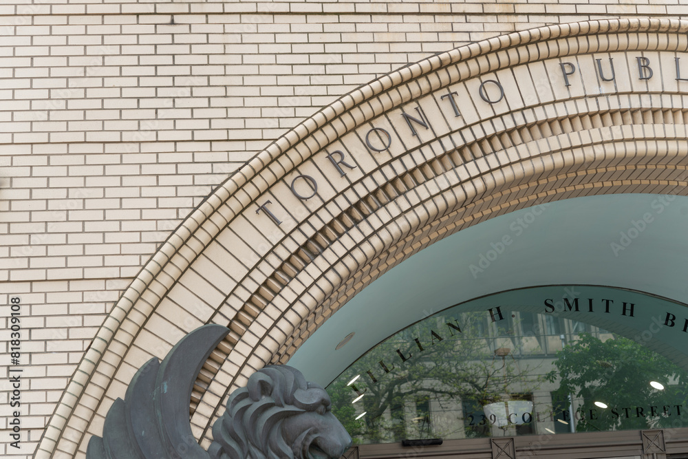 Toronto Public Library - Lillian H Smith Branch (main entrance located ...