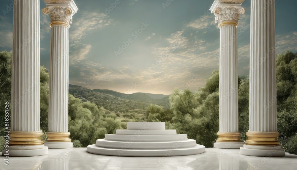 architecture, column, columns, building, stone, pillar, marble, greek ...