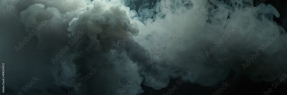 Smoke background dark ground light smell toxic black bad fog stadium ...