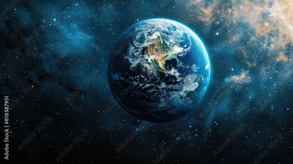 Global Harmony: Earth as a Symbol of Unity and Prosperity Stock ...