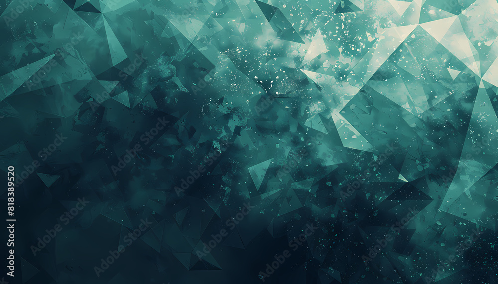 Digital Aesthetics Background Art - Tech Aesthetic Triangle Design ...