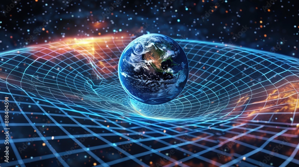 Gravitational theory, gravitational wave on planet Earth, physical and ...